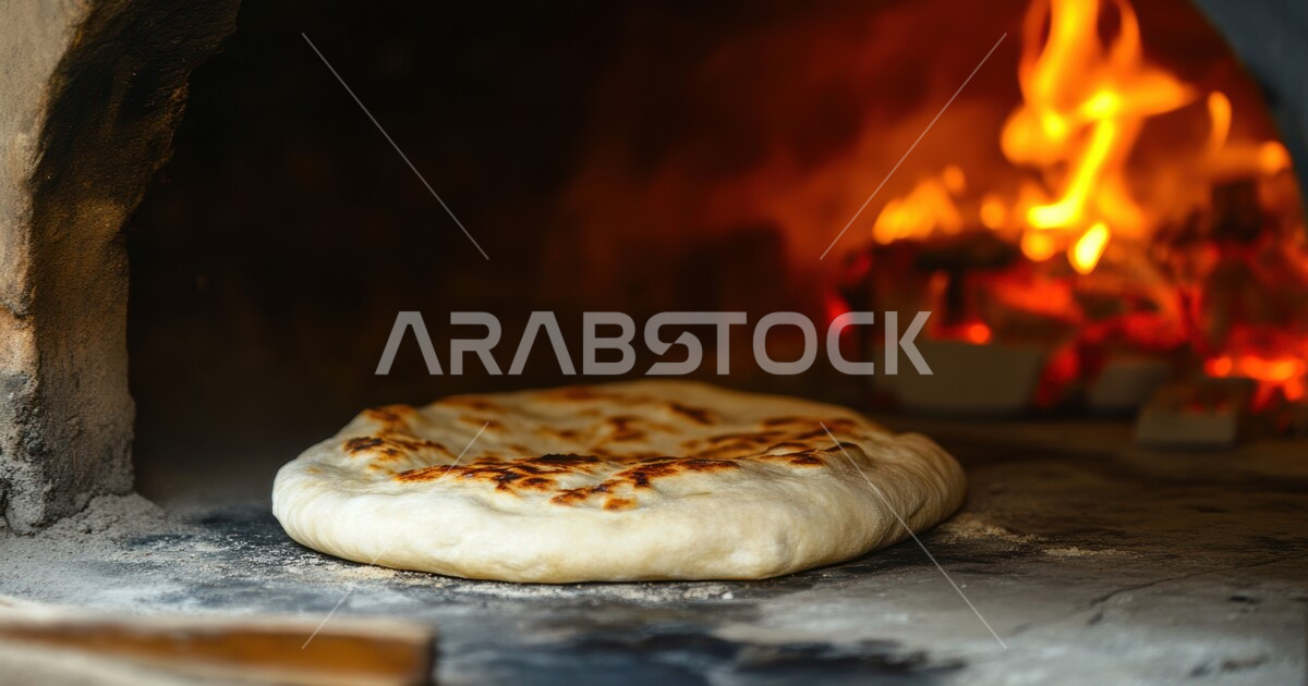 Bakeries and ovens in Saudi Arabia, a traditional tandoor oven with ...