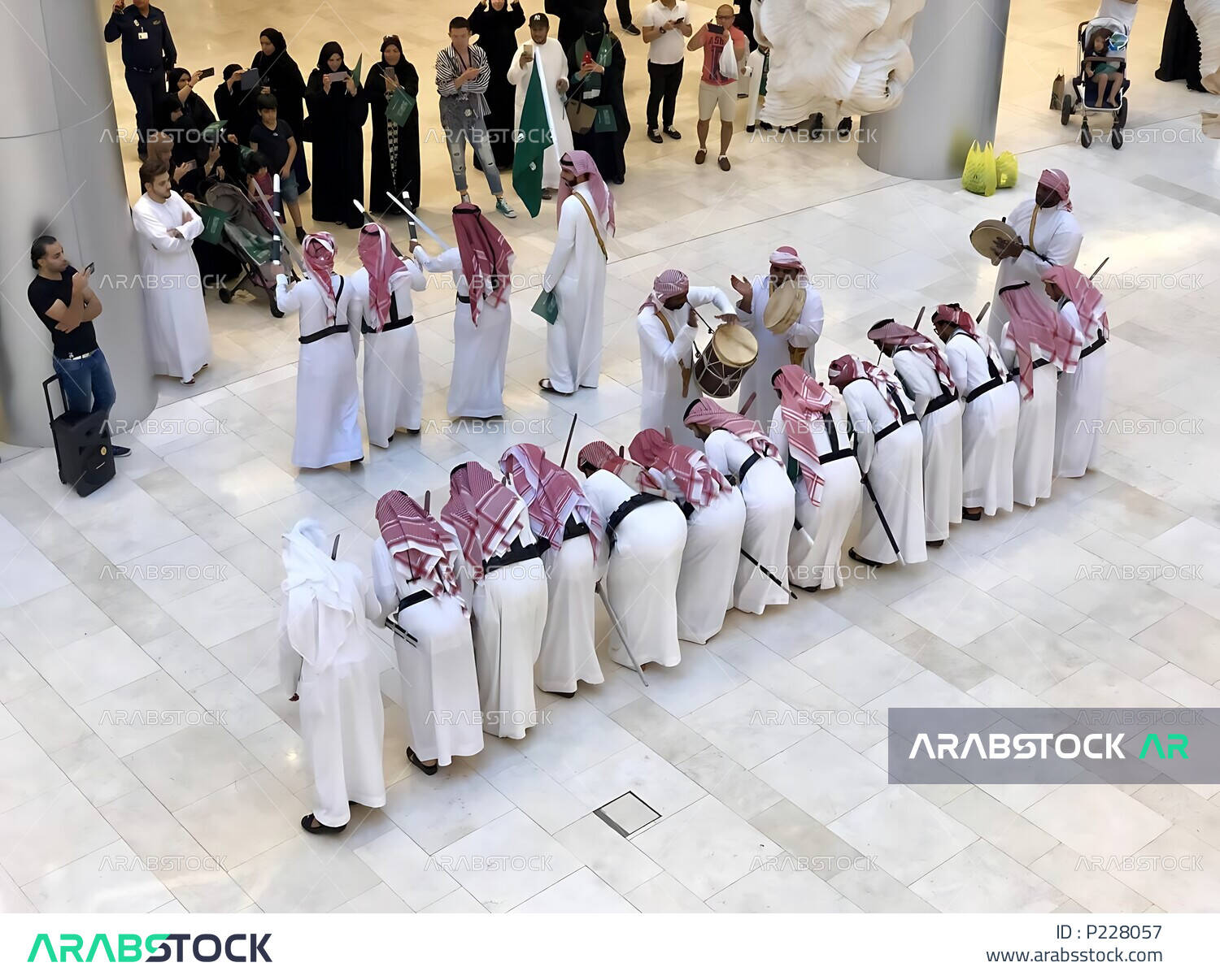 Saudi National Day celebrations are held to the tunes of folk dances, a ...