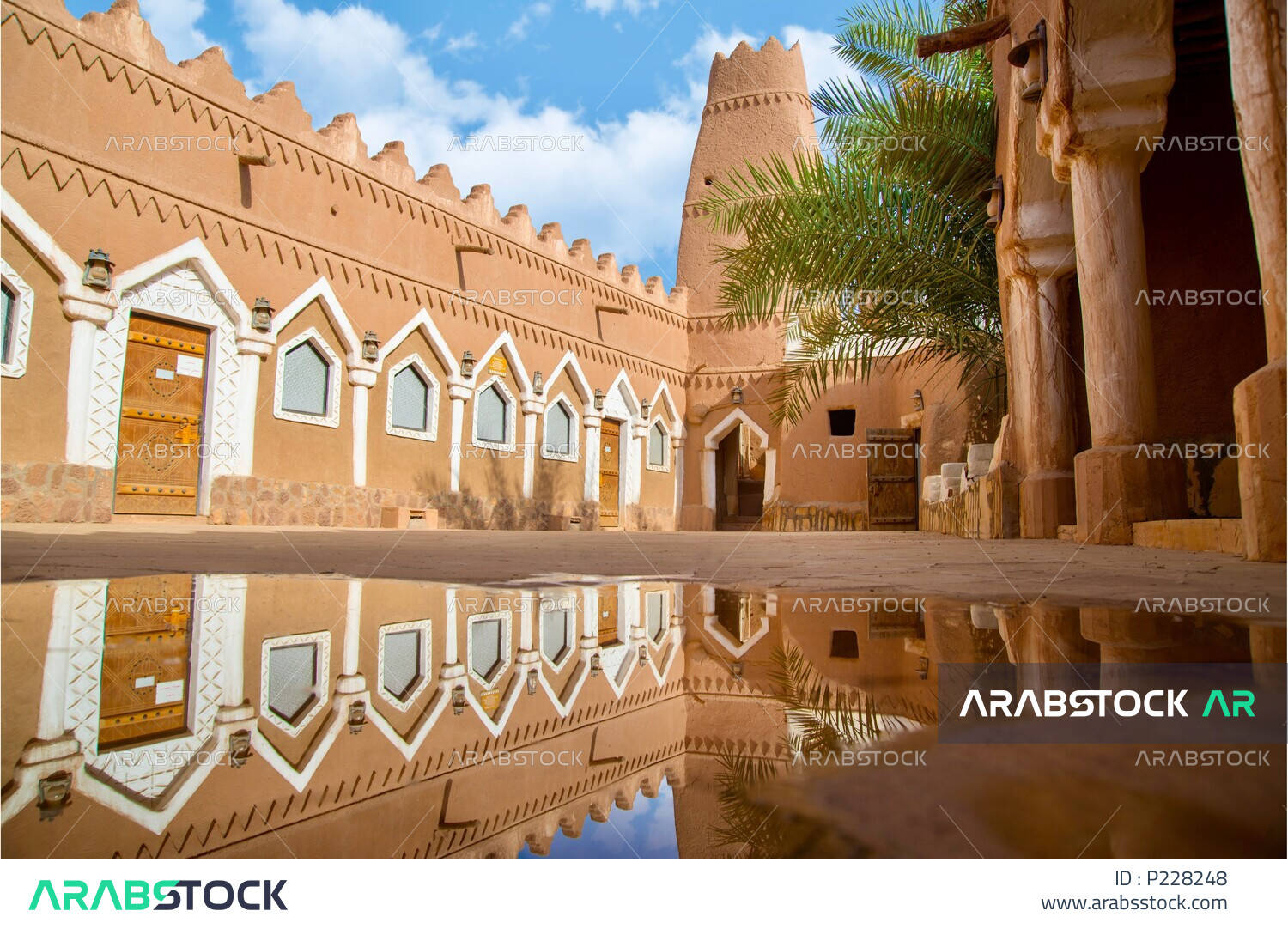 Interest in planting green palm trees and plants in tourist cities, the ...