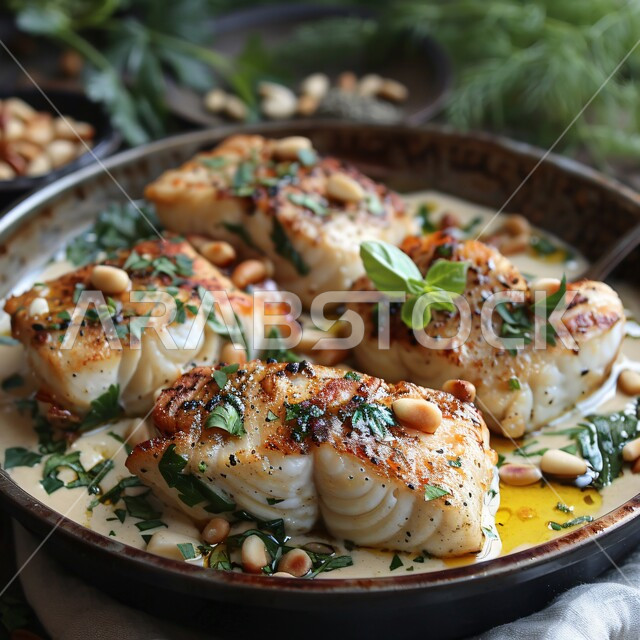 Healthy foods rich in proteins, delicious traditional Arabic dishes ...