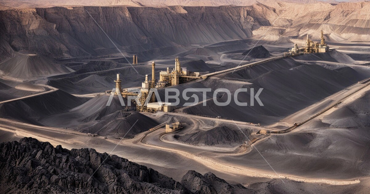 Huge quantities of national coal production, areas of exploration for ...