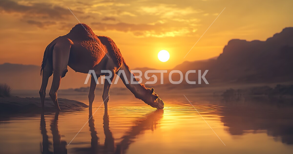 Natural reserves for raising and caring for camels in the Kingdom of ...