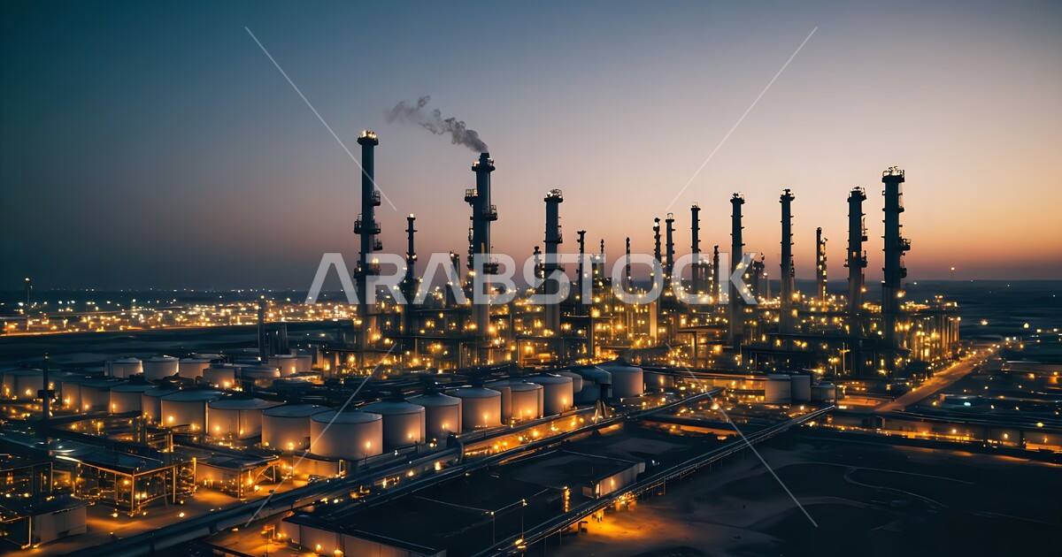 Metal and chemical industries, oil factories in Saudi Arabia, quality ...
