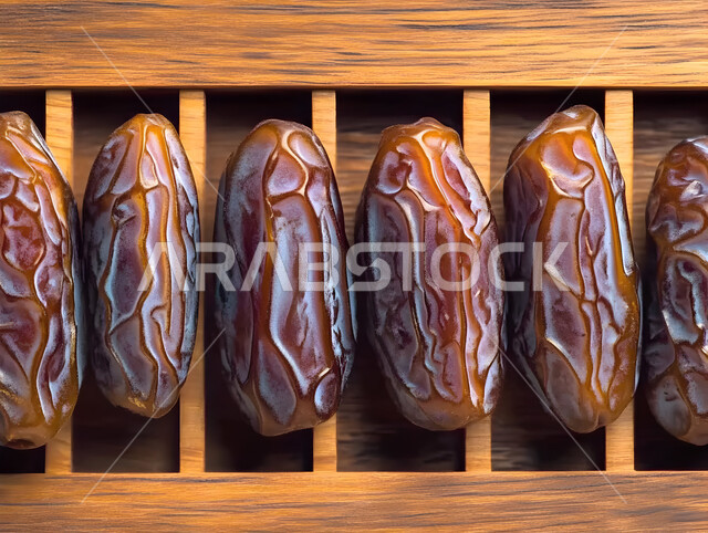 Saudi national local agricultural products and crops, a pile of dates ...