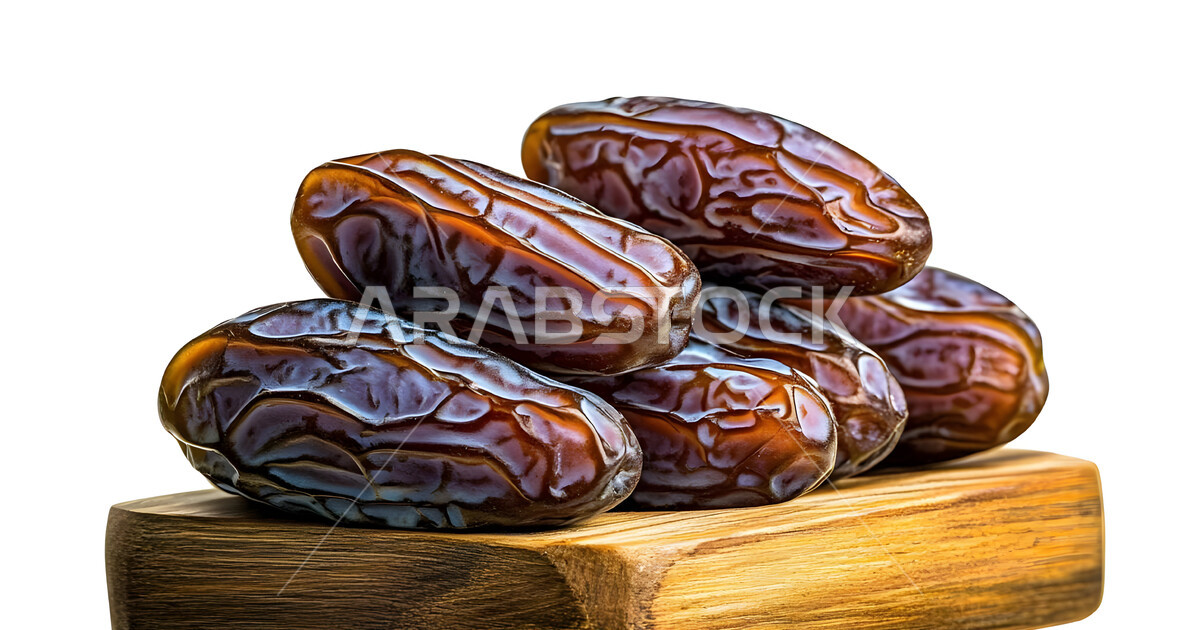 Different types of delicious dates, healthy and high-value meal, a ...