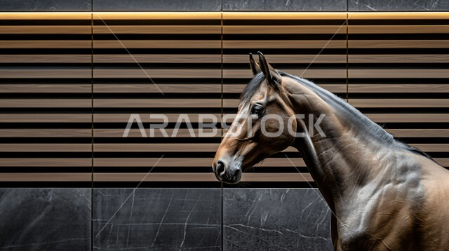 Breeding, taming and training horses on farms in the Kingdom of Saudi ...