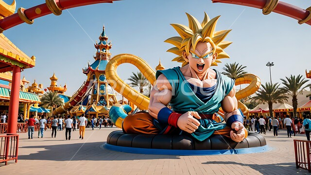 Dragon Ball Park in Qiddiya City, Fun recreational activities for ...