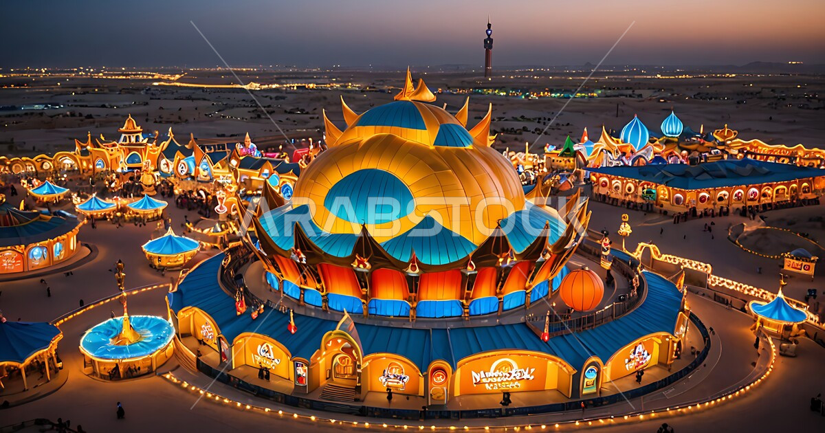 Entertaining activities in parks in the Kingdom of Saudi Arabia, Dragon ...