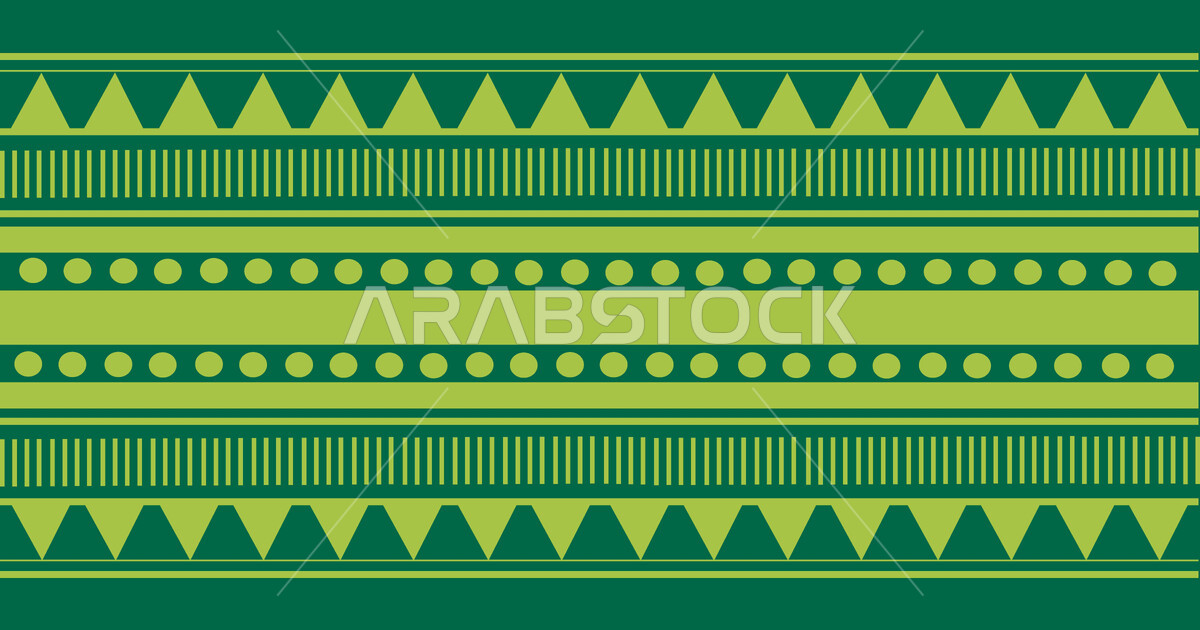 تصميم سعودي للنقوش العربيه الاصيله الملونة في المملكة العربيه السعودية ...