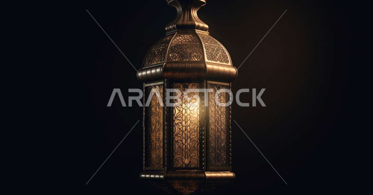 Traditional Islamic lanterns and artifacts to celebrate the arrival of ...