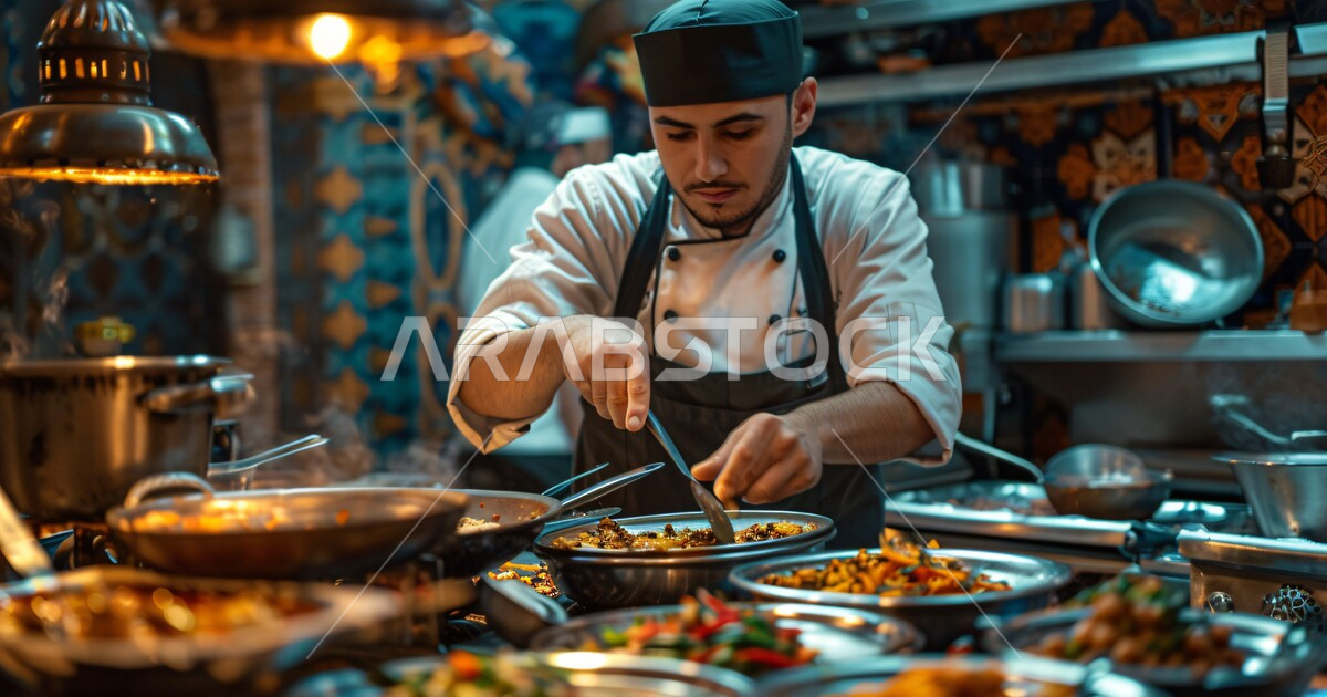 Preparing food in the kitchens and restaurants of the Kingdom of Saudi ...