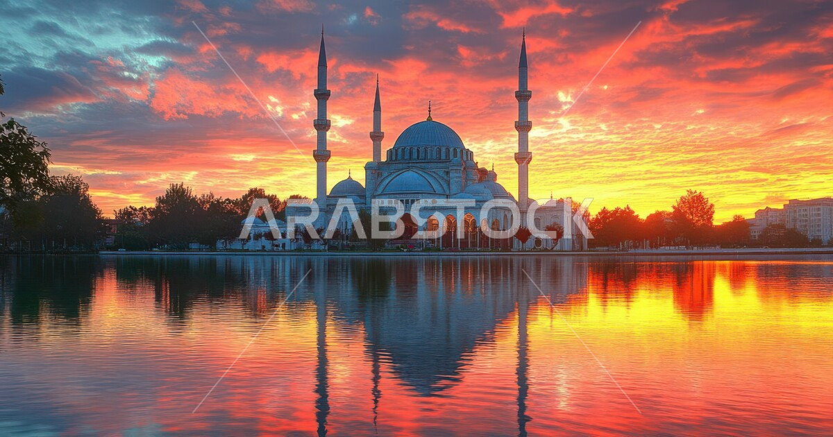 Religious landmarks in the Kingdom of Saudi Arabia, calling Muslims to ...