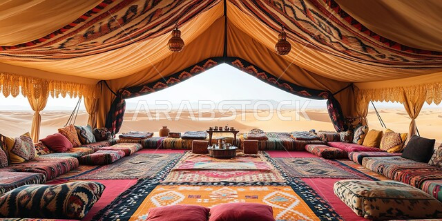 Tourist camps in the deserts of the Kingdom of Saudi Arabia, nature and ...