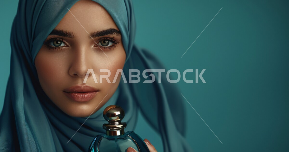 The concept of perfuming and anointing with perfumes and oud, attention ...