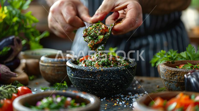 Preparing and cooking food in the kitchens and restaurants of the ...