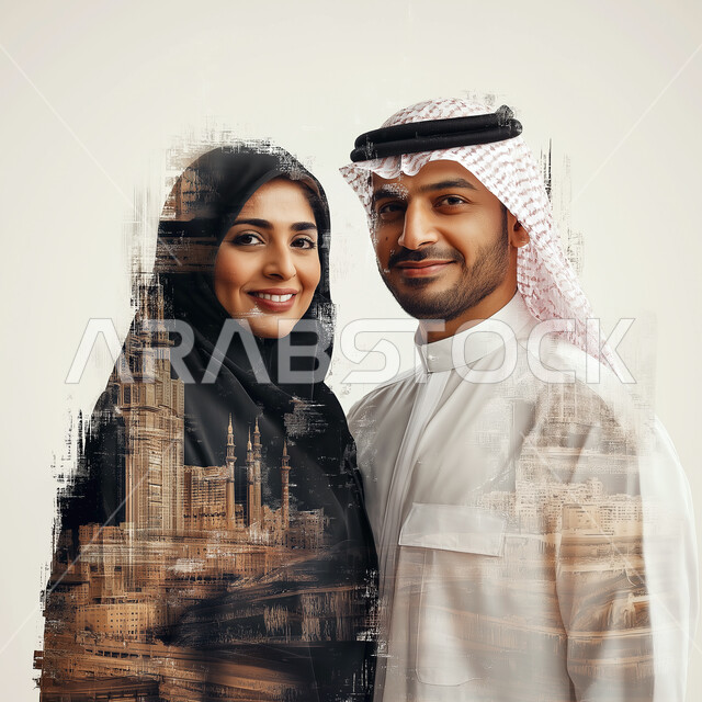 Participation in teamwork, Saudi business cover photo, close-up ...