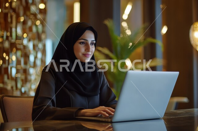 Saudi women's jobs and professions, remote business management, use of ...