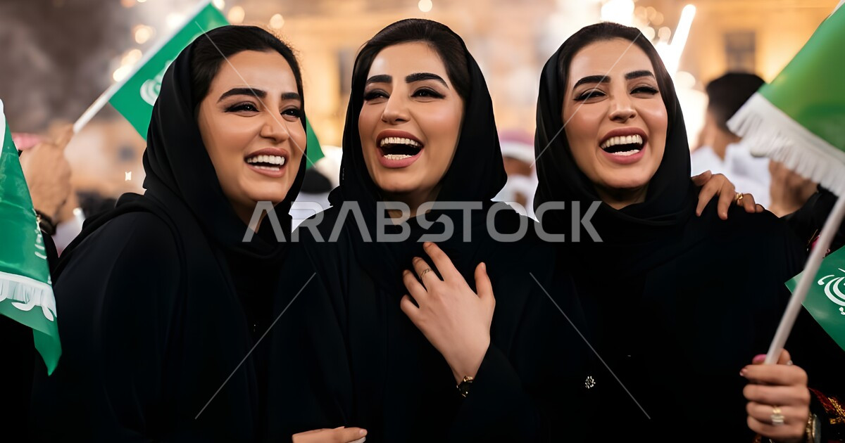 Expressing love and loyalty to Saudi Arabia, holding national marches ...