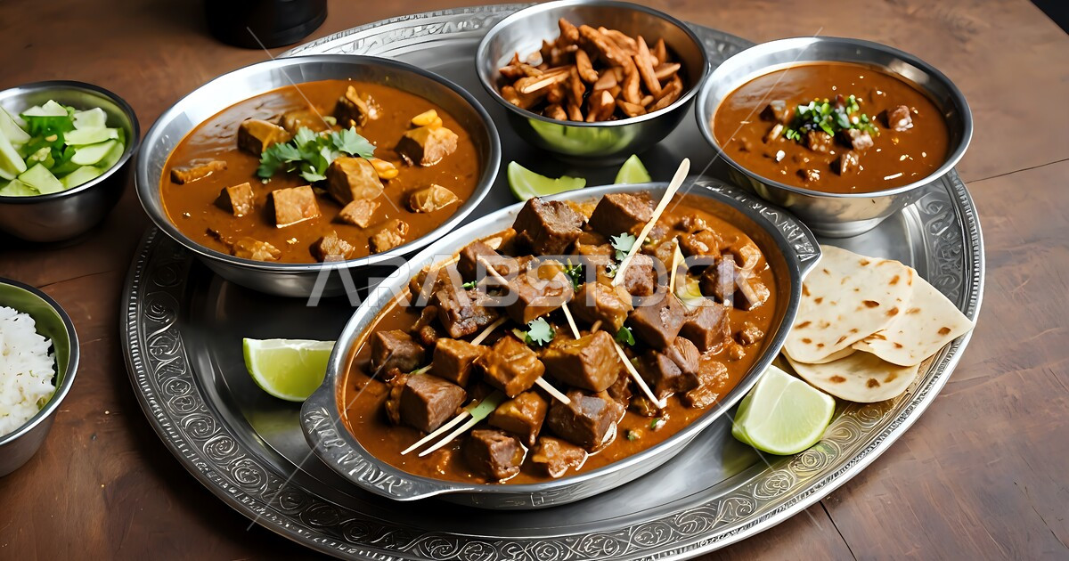 Restaurants and kitchens in Saudi Arabia, traditional Arabic cuisine ...