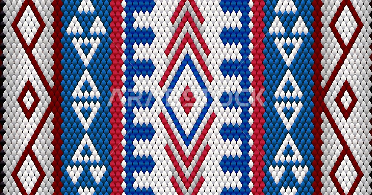 فنون تراثيه حرفيه تقليديه ,التراث الشعبي السعودي لزخرفة السدو, تصميم ...