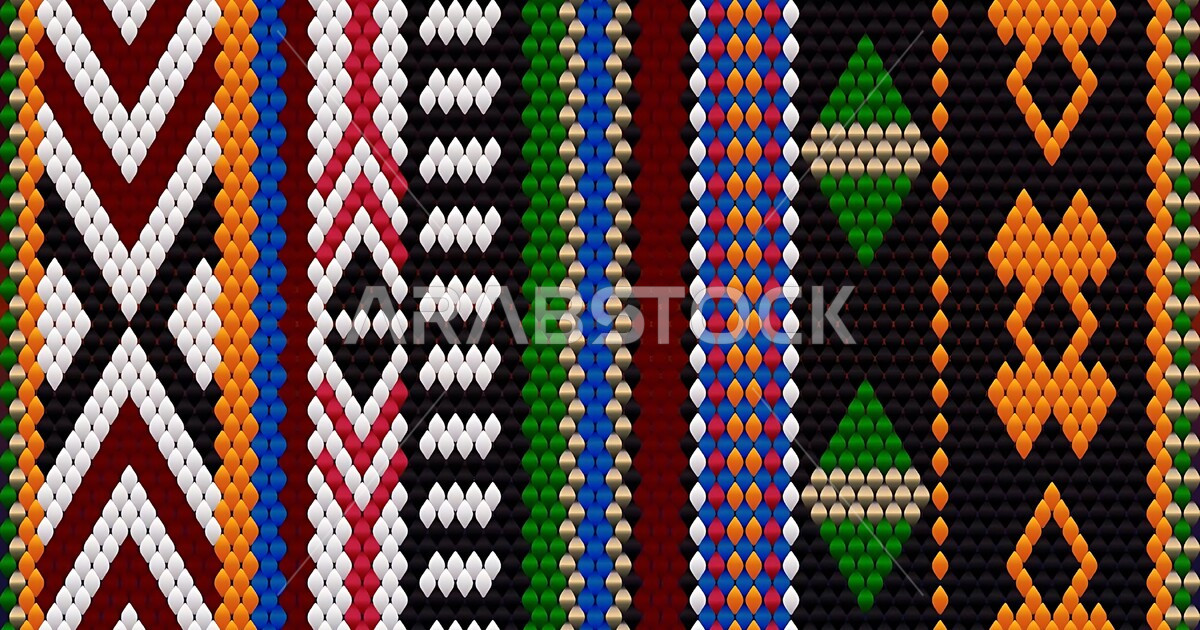 فنون تقليديه تراثيه حرفيه, التراث الشعبي السعودي لزخرفة السدو, تصميم ...