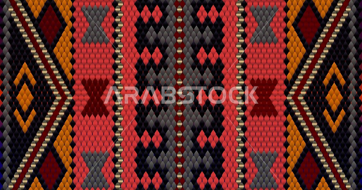 فنون تقليديه تراثيه حرفيه, التراث الشعبي السعودي لزخرفة السدو, تصميم ...