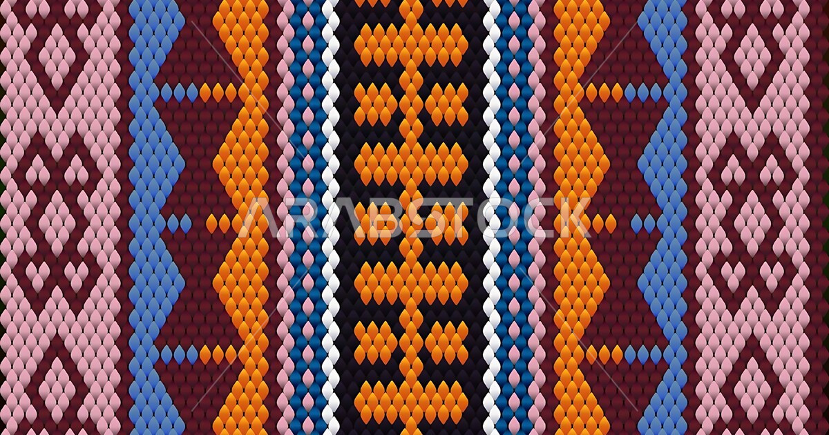 Traditional arts and craftsmanship, Saudi folklore of Sadu decoration ...