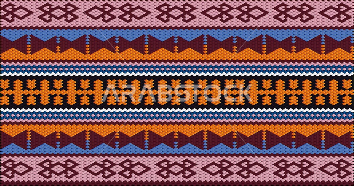تصميم سعودي للنقوش العربيه الاصيله الملونة في المملكة العربيه السعودية ...