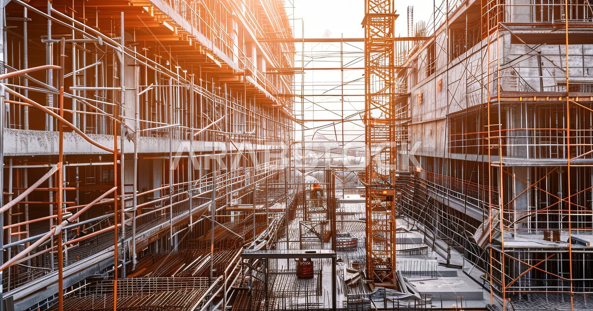 Establishing foundations and structures for residential projects and ...