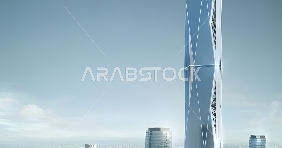 Towers and skyscrapers, modern architectural arts and designs, building ...