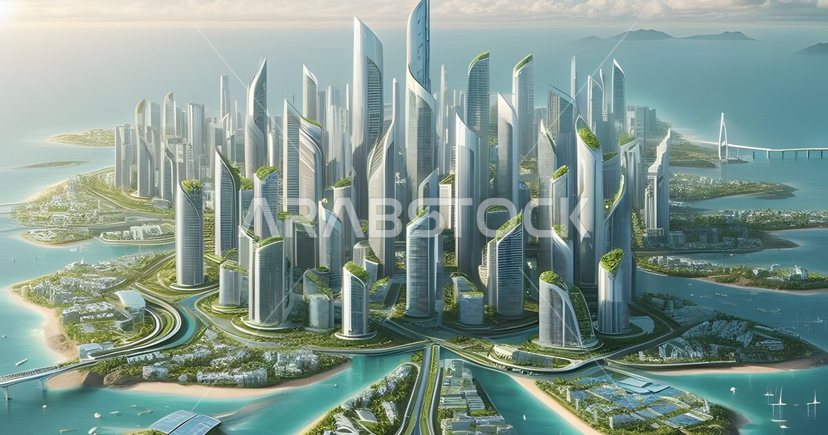 Towers and skyscrapers, modern architectural arts and designs, building ...