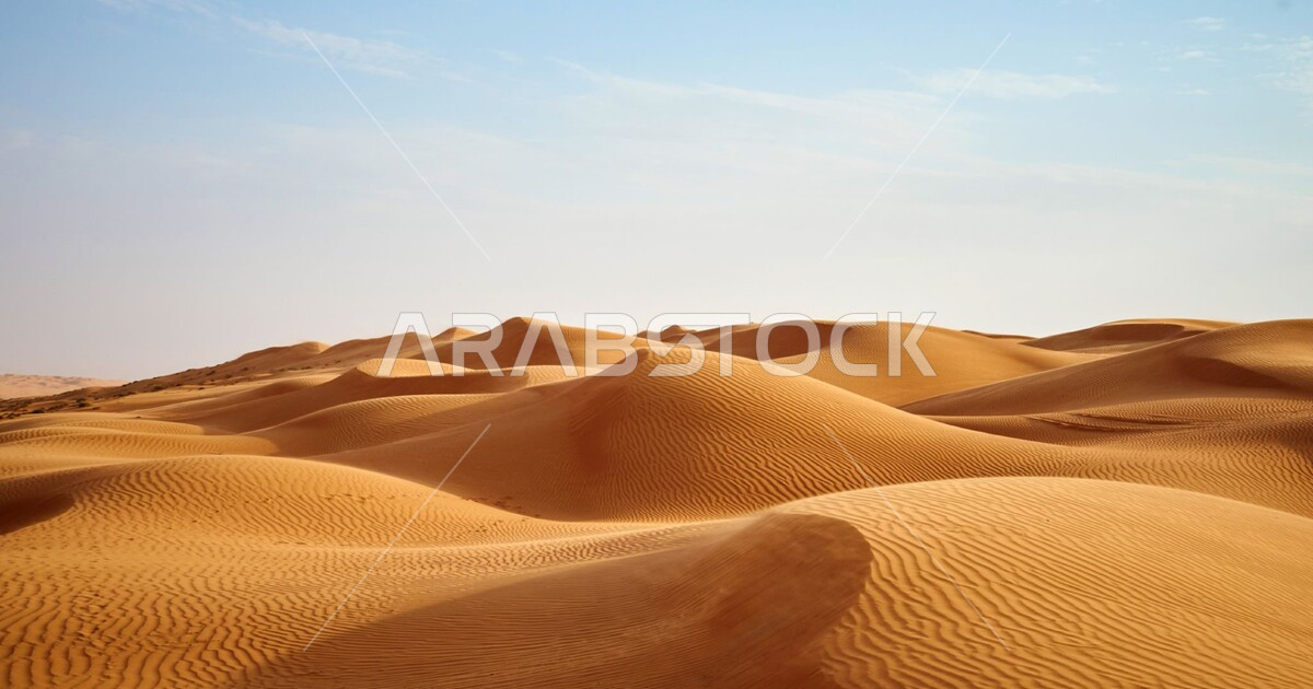The terrain and dry environment in desert nature, formations and ...
