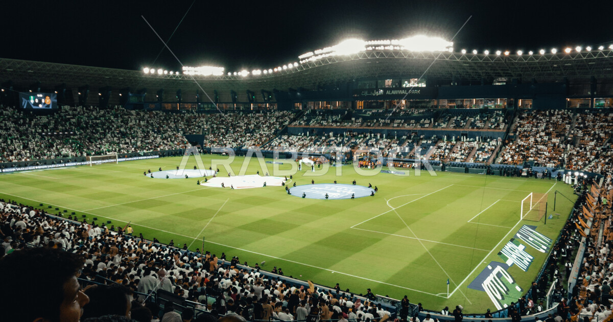 Watching football matches, Saudi stadiums and clubs, youth sports ...