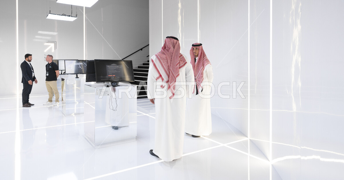 King Abdulaziz International Conference Center in Saudi Arabia, a group ...