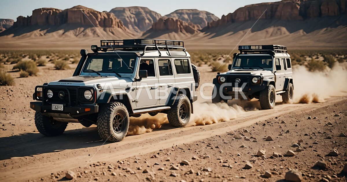 Practicing hobbies and recreational activities in the Saudi desert ...