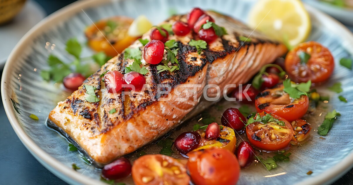 The skill of preparing various types of fish in Saudi cuisine, a smoked ...