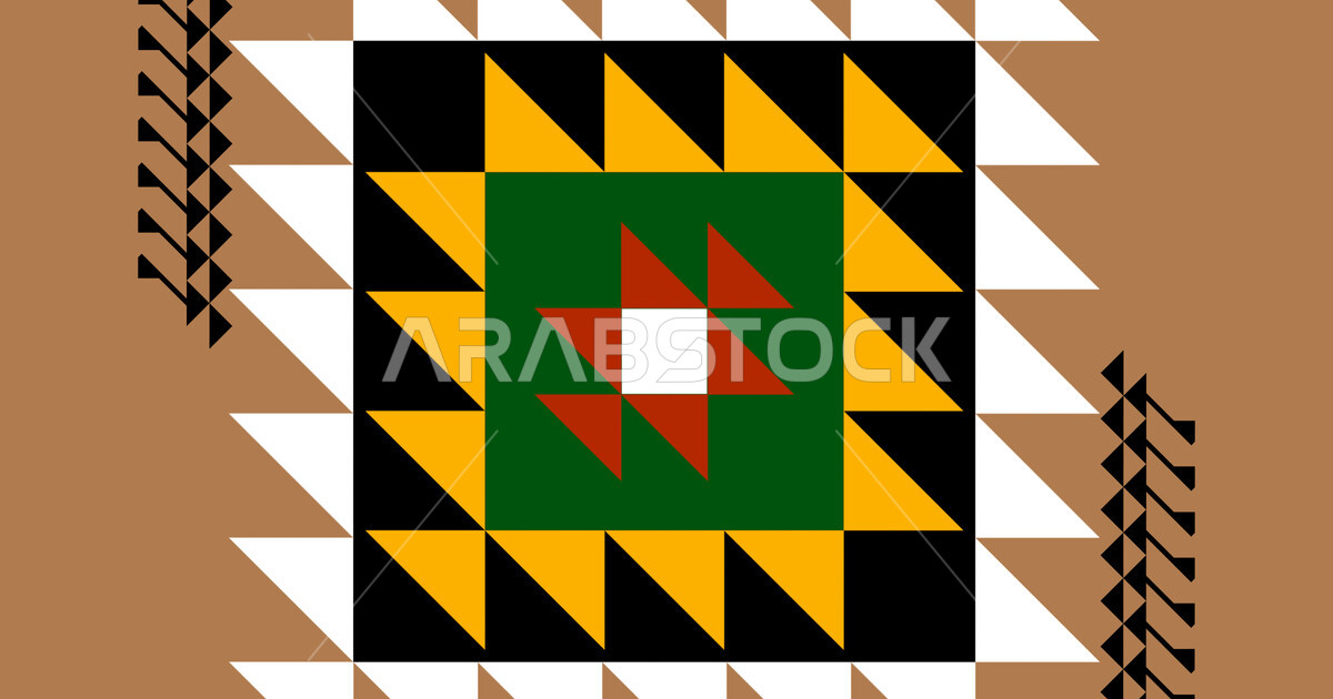 Traditional craft heritage art, Saudi folk heritage, Asir Sadu ...