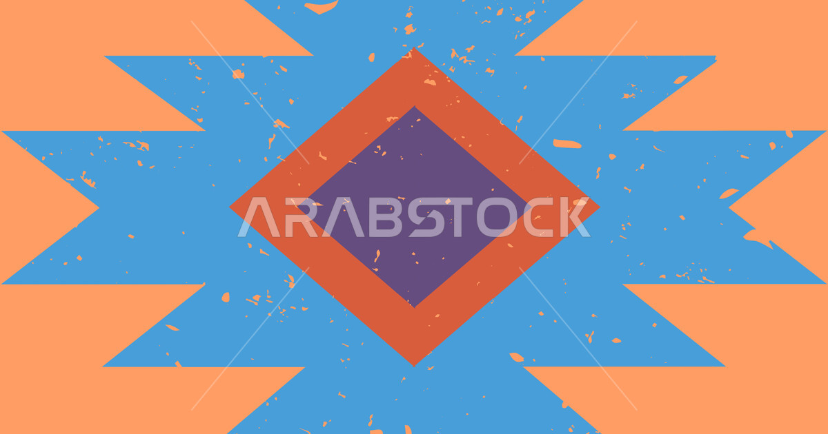 Asiri Sadu decoration in different shapes, Saudi folk heritage ...