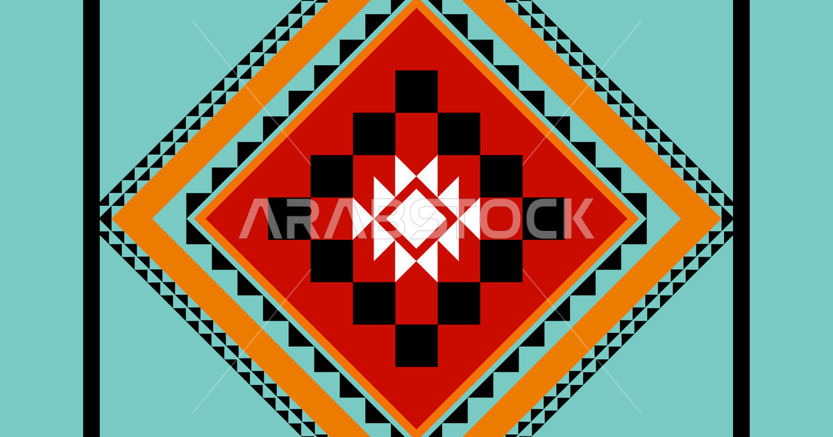 Saudi folk heritage, traditional handicraft heritage art, Asir Sadu ...