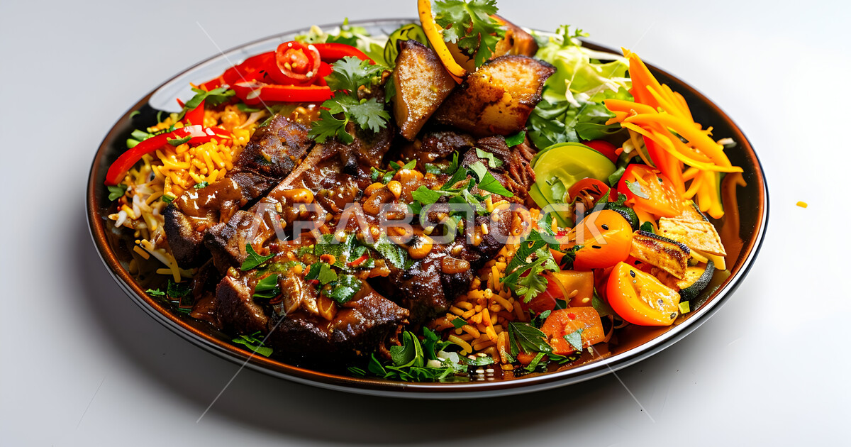 A meal with high nutritional value, Saudi cuisine recipes rich in ...