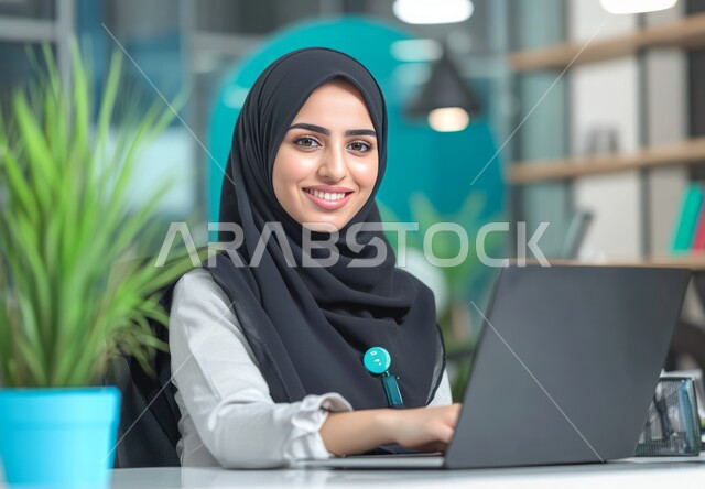 Using modern and advanced technological devices, managing and ...