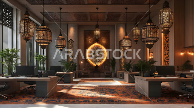 Office decoration in companies in the Kingdom of Saudi Arabia, an ...