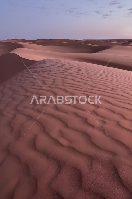The environment and dry terrain of deserts, plateaus, hills and soft ...
