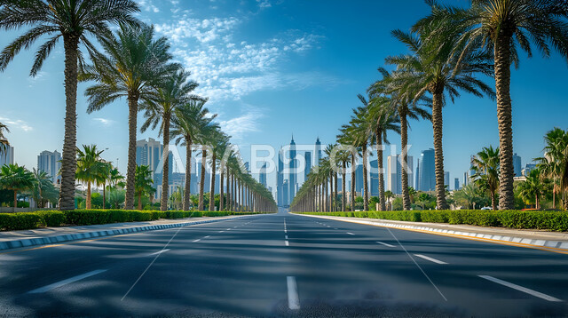 Paved roads and streets in the Kingdom of Saudi Arabia, interest in ...