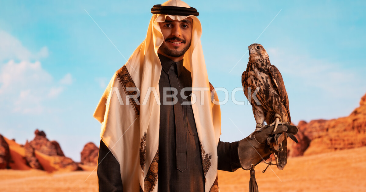Falcon Club activities in the annual hunting season in the Kingdom of ...