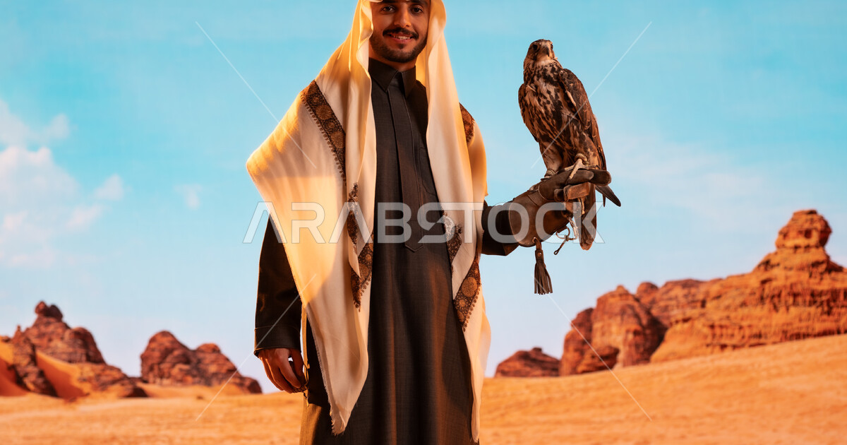 Falcon Club activities in the annual hunting season in the Kingdom of ...