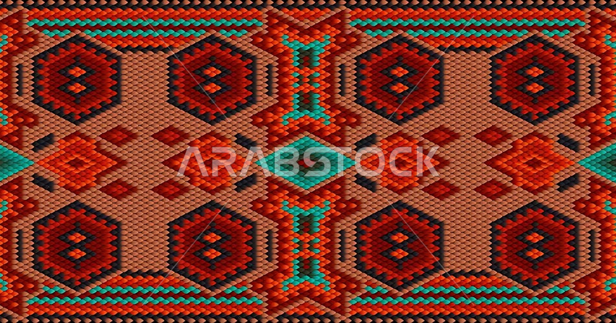 Gulf design for authentic colorful Arabic engravings in the Kingdom of ...