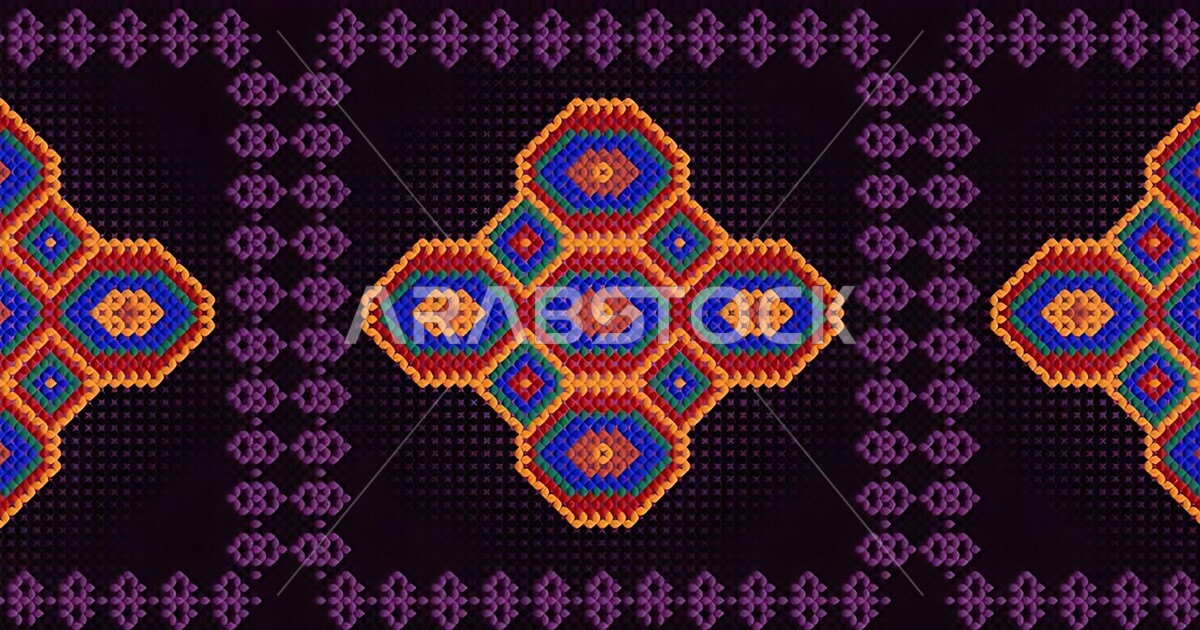 Arab Gulf Saudi design for colorful authentic Arabic engravings in the ...