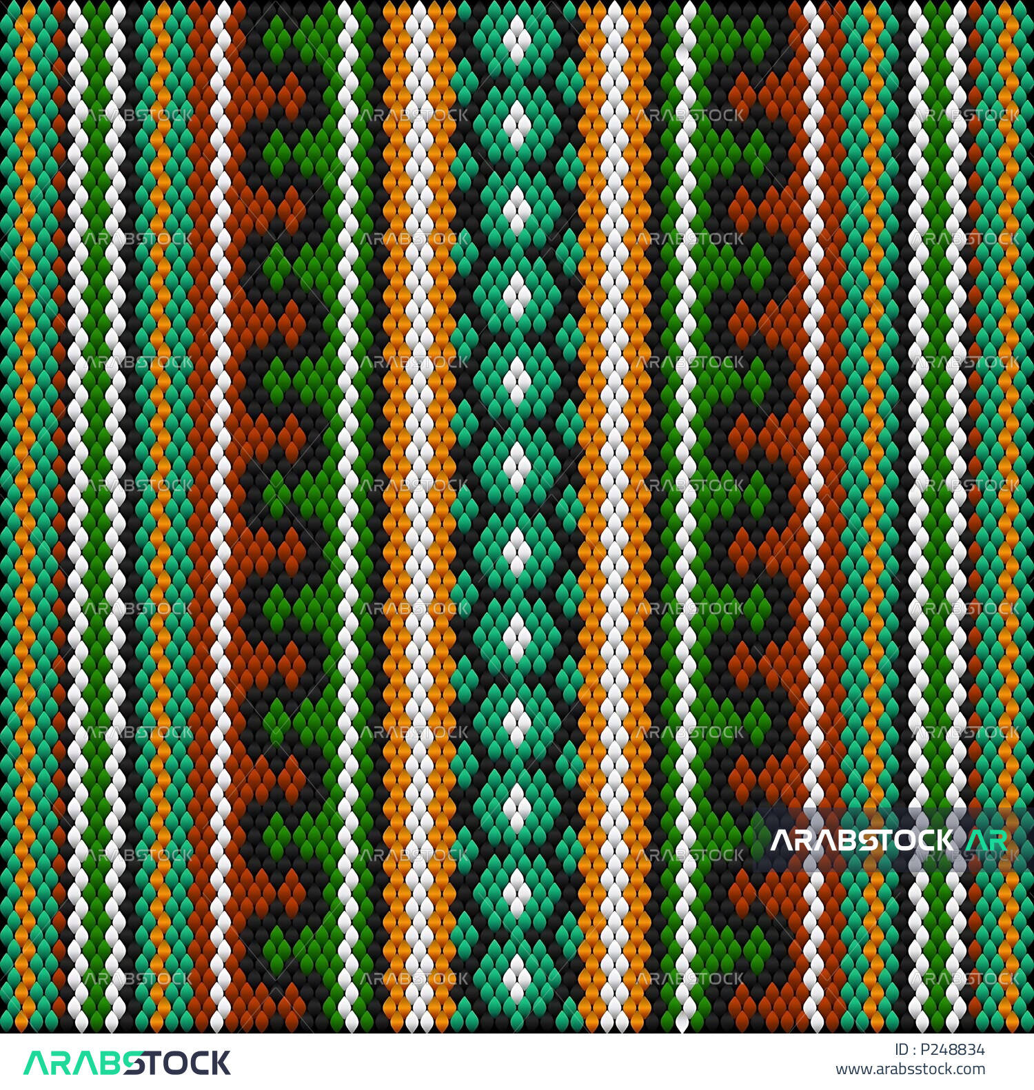 Traditional heritage craftsmanship, Saudi design for colorful authentic ...