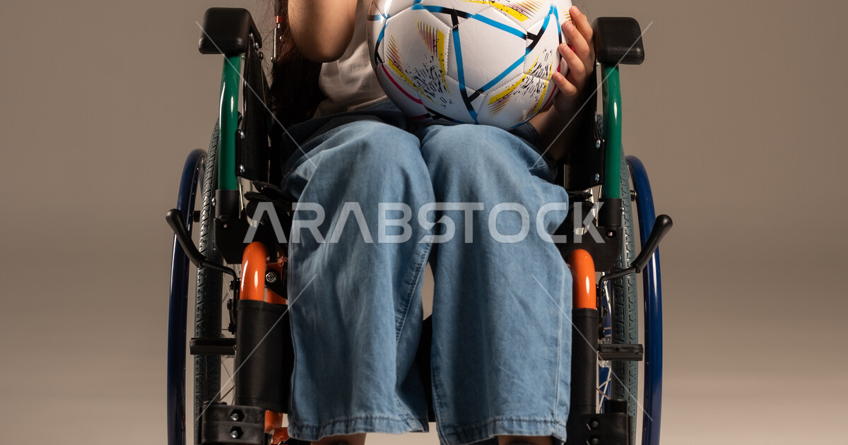 Social empowerment of the disabled, portrait of a Saudi Arabian Gulf ...
